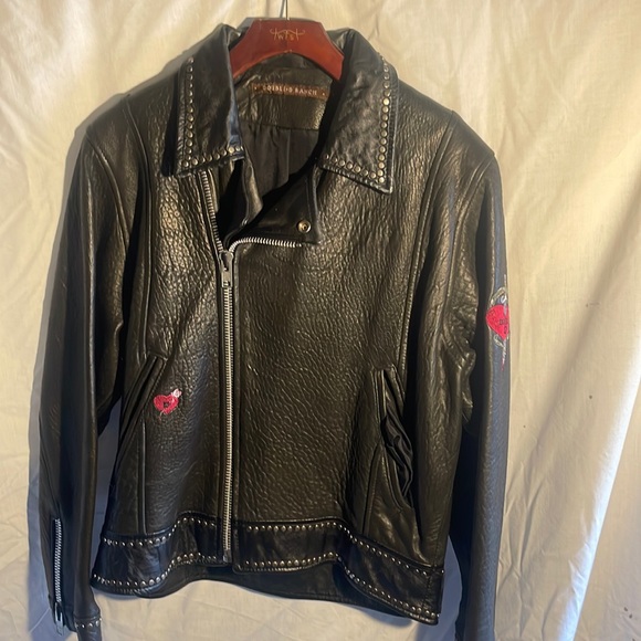 Double D Ranch | Jackets & Coats | Double D Leather Jacket | Poshmark